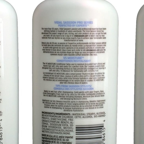Vidal Sassoon | Hair | Vidal Sassoon Pro Series Conditioner Moisture ...